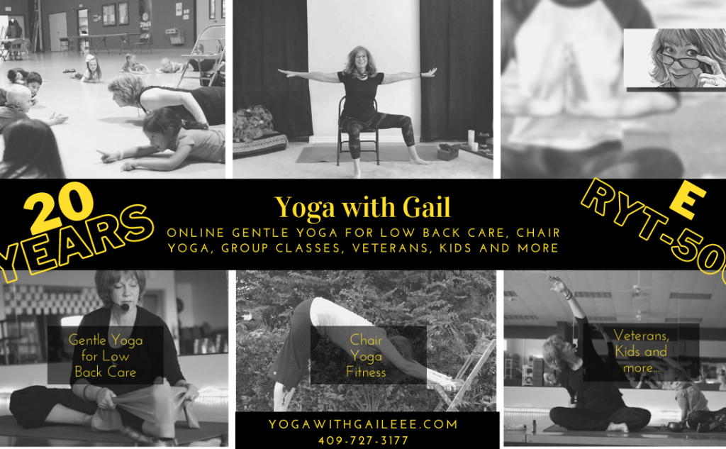 Yoga / Chair Tai Chi with Gail – I Teach Easy Movement Postures and ...
